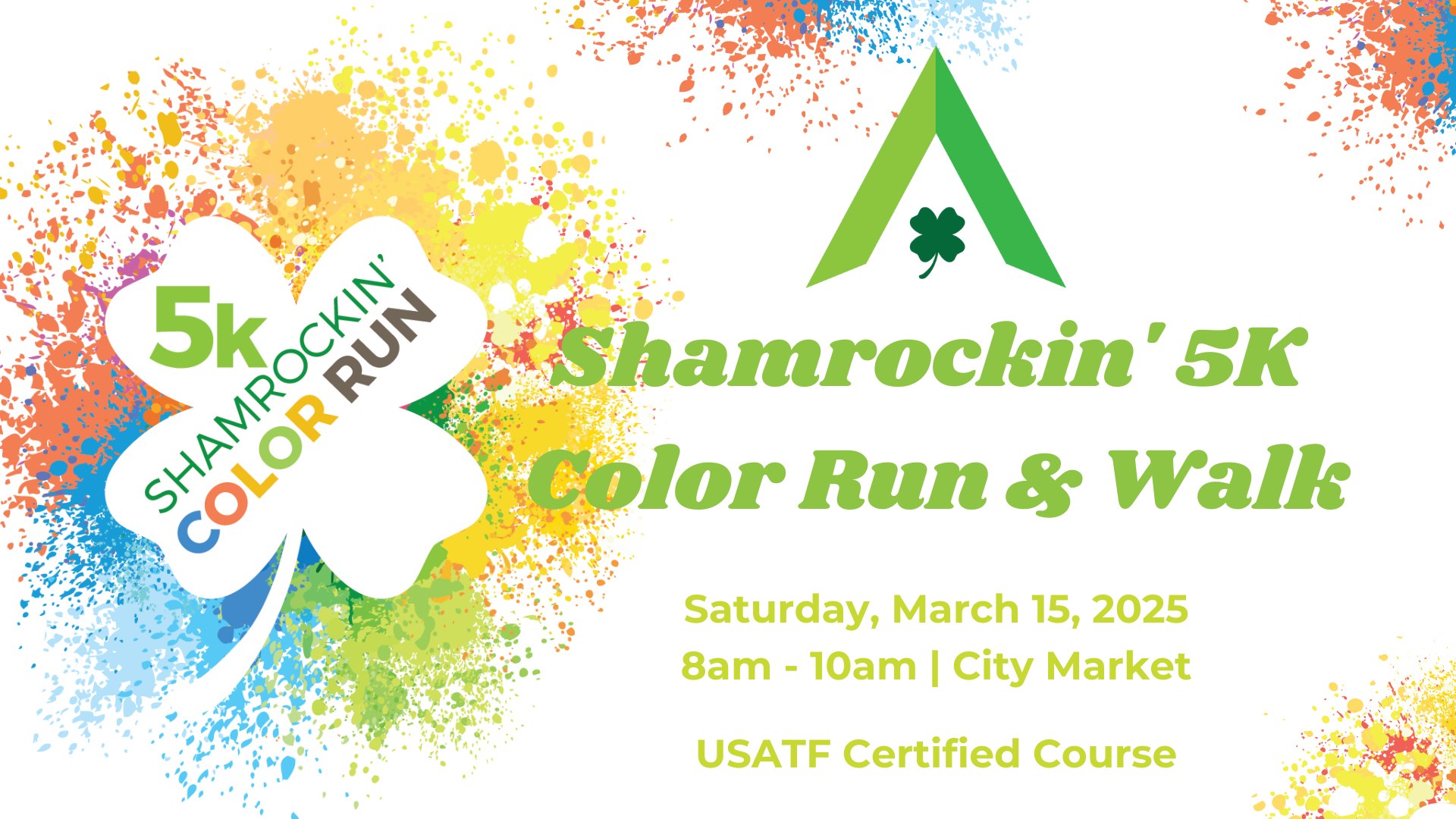 2025 Shamrockin' 5K Color Run and Walk - The City of Anniston